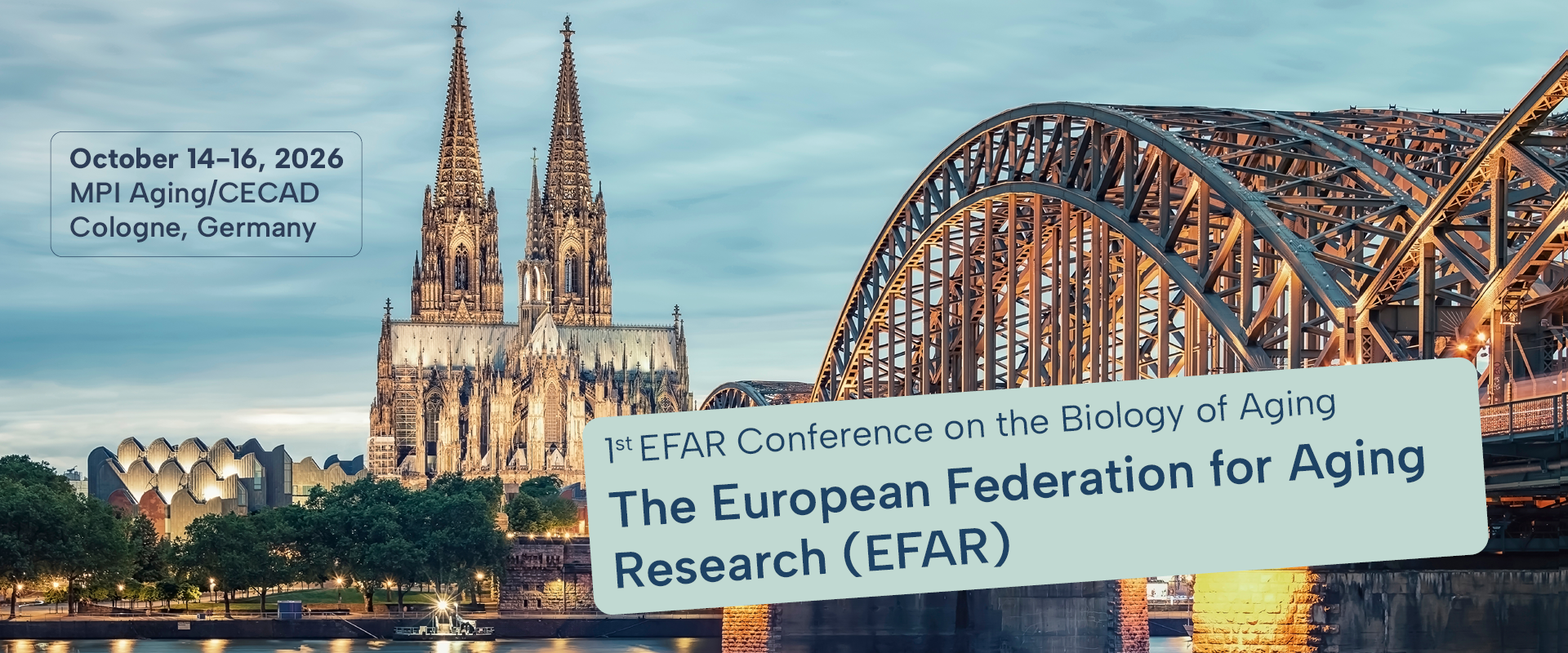 Home – 1st EFAR Conference on the Biology of Aging
